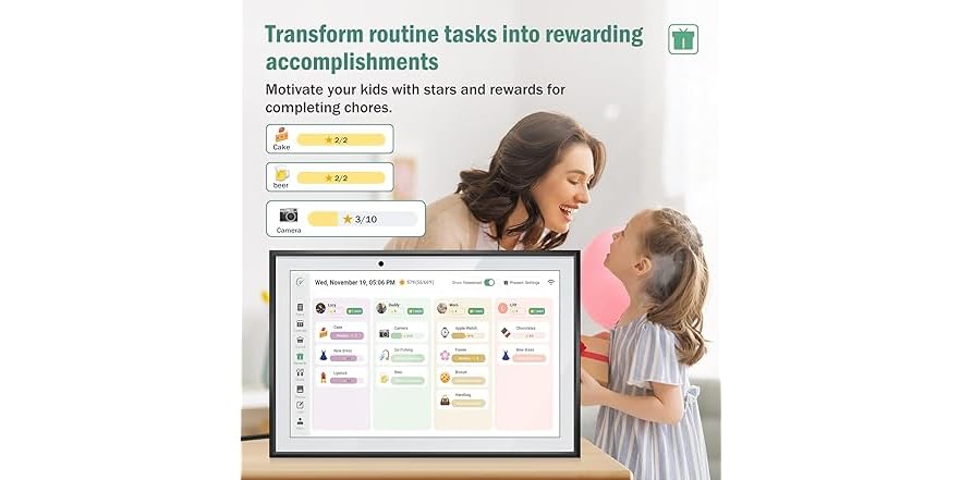 WiFi Digital Calendar Smart Family Planner