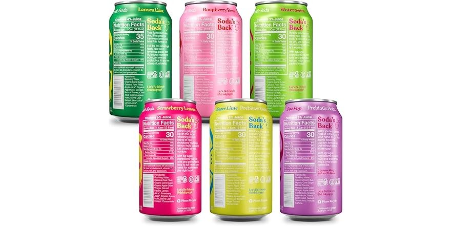 Poppi Party Starters Variety, 12pk