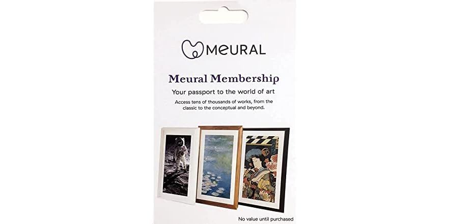 Netgear Meural Canvas II Bundle – 27" HD Digital Canvas (19X (Open Box)