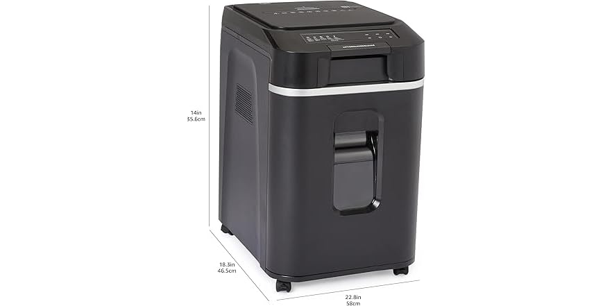 Amazon Basics 200-Sheet Micro Cut Shredder (Open Box)