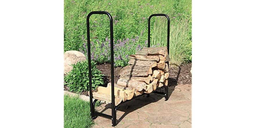 Firewood Log Rack 8'
