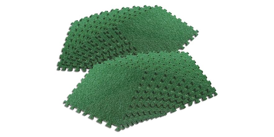 Interlocking Grass Deck Tiles (18-Pack)