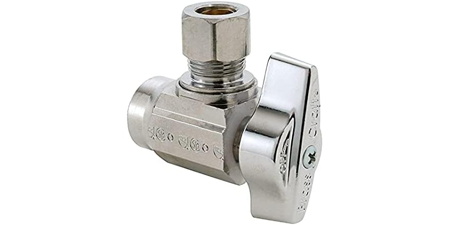 Brasscraft Angle Stop Valve 1/2x3/8"