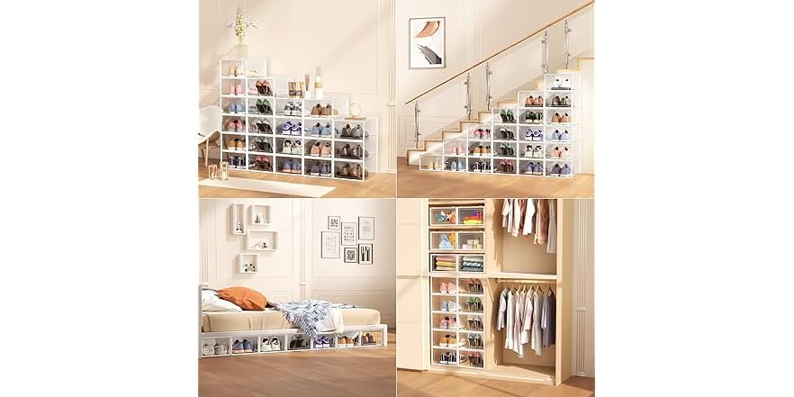 Modular Shoe Organizer Boxes