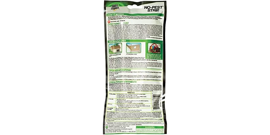 Hot Shot Pest Strip, Pack of 12