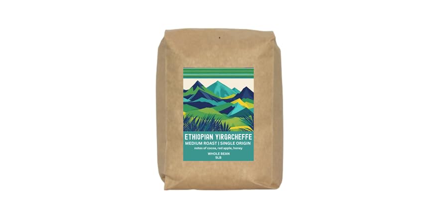 (5lbs) Five Star Coffee Ethiopian Yirgacheffe