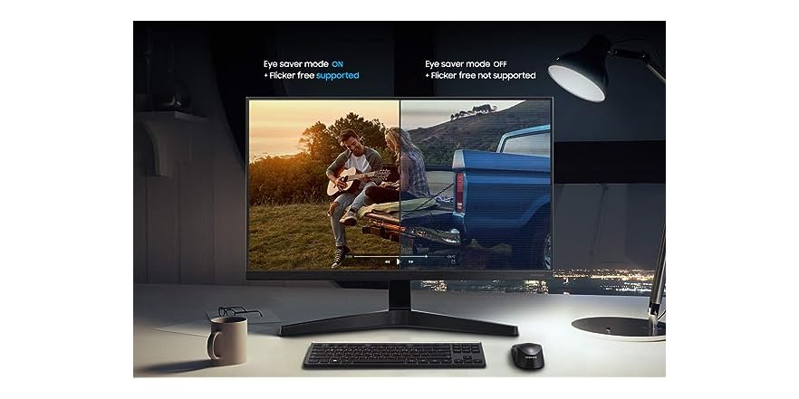 SAMSUNG T35F Series 27-Inch FHD 1080p Computer Mon (Open Box)