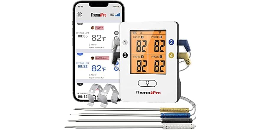 ThermoPro TP25 650FT Wireless Meat Thermometer