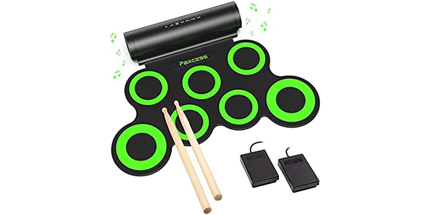 Paxcess 7 Pads Electronic Drum Set