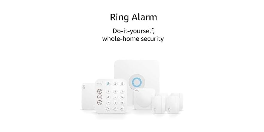 Like New Ring Alarm 8pc kit (2nd Gen)