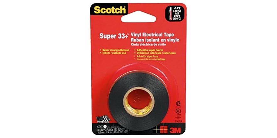 Scotch Super 33+ Vinyl Electrical Tape…