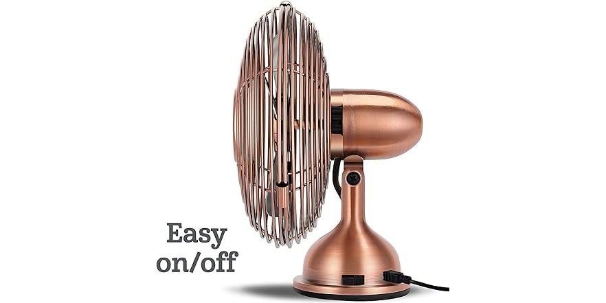 HOLMES 4" Mini Heritage Desk Fan