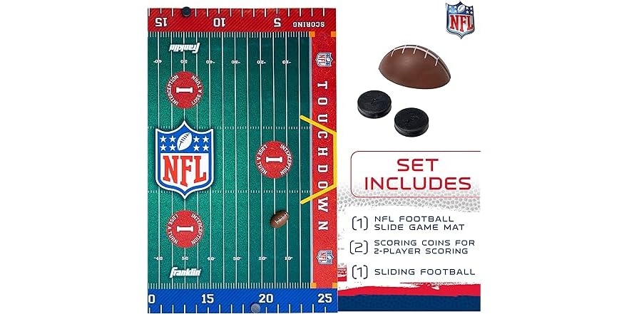 Franklin Sports NFL Football Slide Table