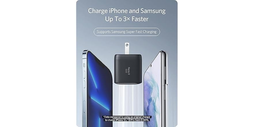 Anker 65W GaN USB-C PPS Fast Compact Foldable Charger