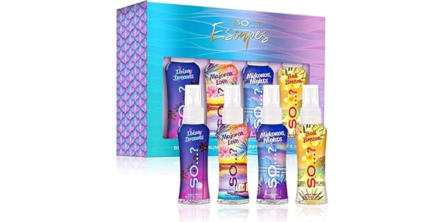 So...? Escapes Body Mist Set