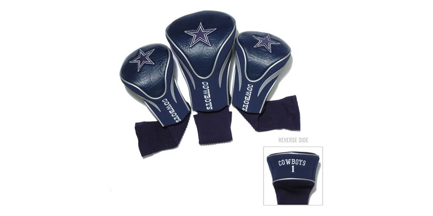NFL Golf Club Headcovers 3-Pack