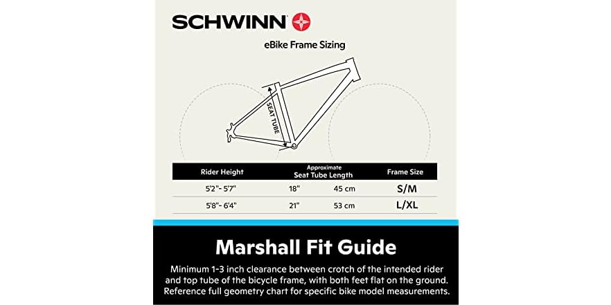 Schwinn Marshall Electric Hybrid Bike