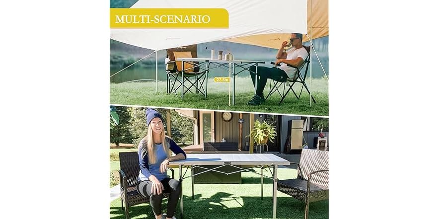 KingCamp Portable Stable Table