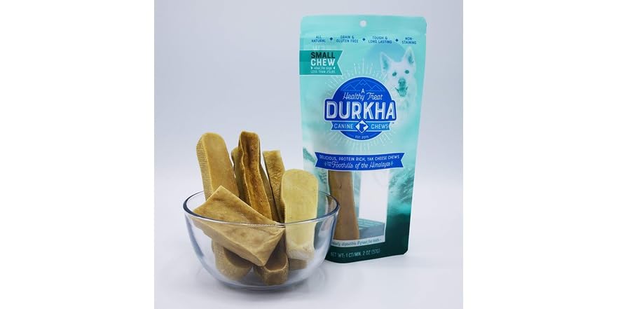 3-Pack Durkha All-Natural Himalayan Yak Cheese Chews