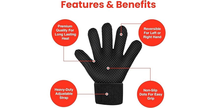 Flex Aid Reversible Warming Arthritis Glove