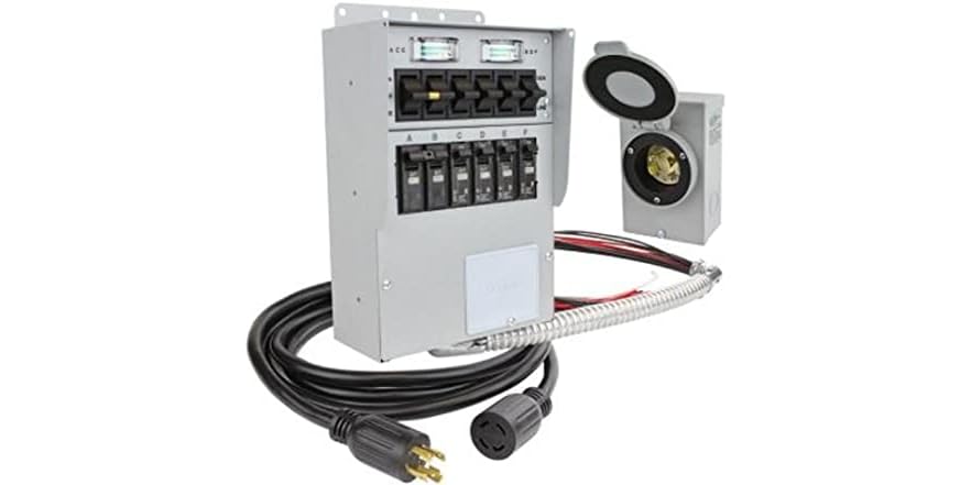 Portable Generator Power Transfer Kit