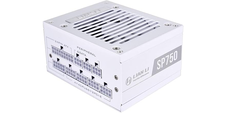 Lian-Li SP750 SFX PSU, 750W Gold, White