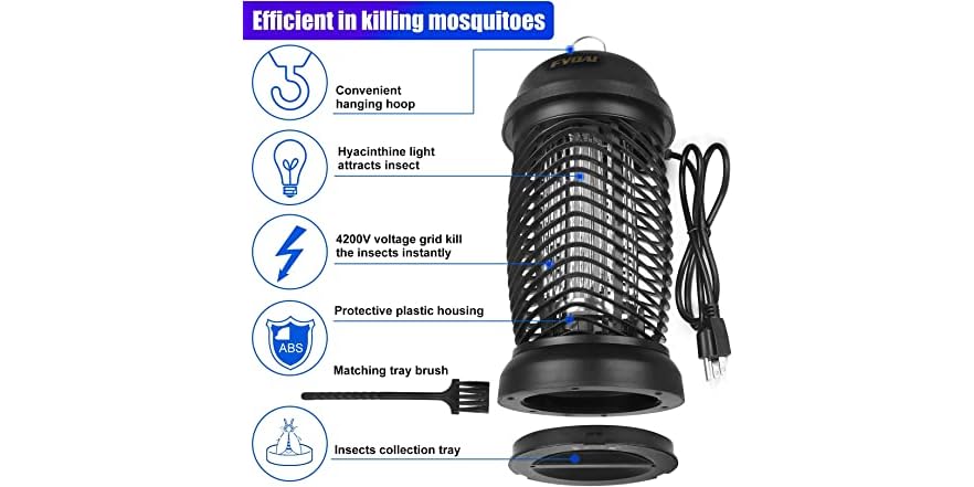 FVOAI Outdoor Bug Zapper