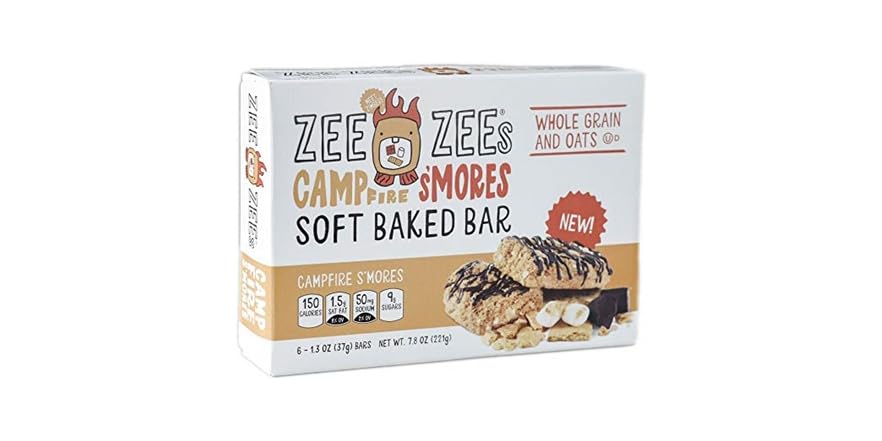 Zee Zee's 1.3oz Soft Baked Bars, 24-Pack