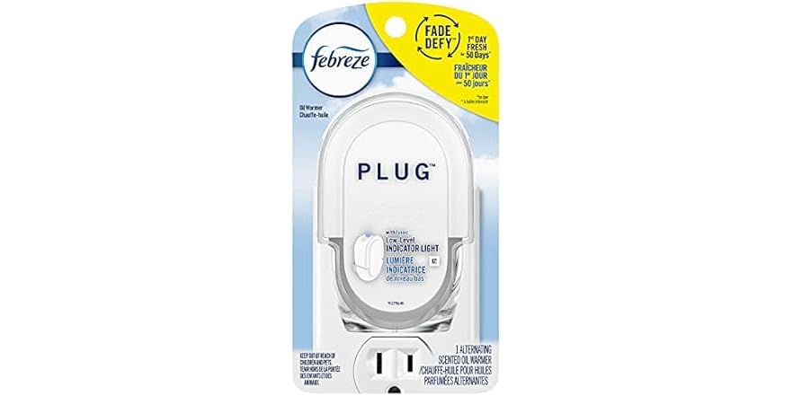 Febreze Plug In Air Freshener Warmer, 1 Count