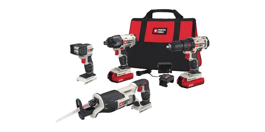 Porter-Cable 4-Tool Combo Kit