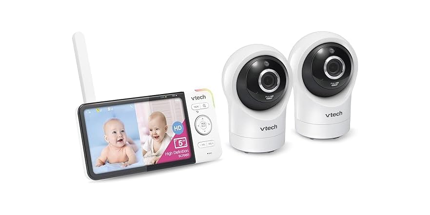 VTech Digital Video Monitor with Remote Access and 2 Cameras