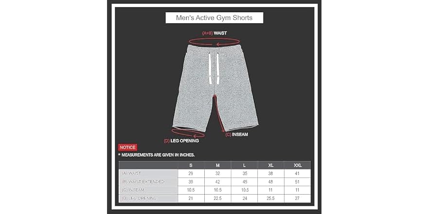 Ultra Game NBA Men's Active 8" Shorts