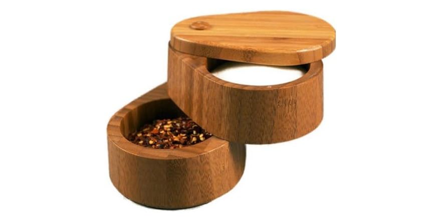 Totally Bamboo Double Salt Box