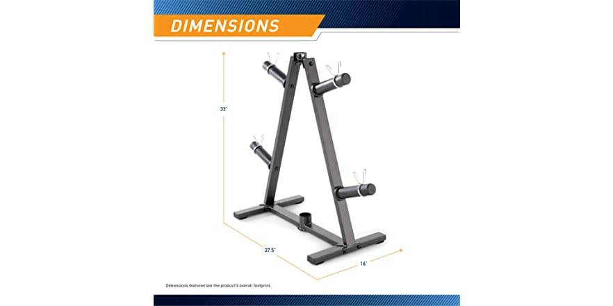 Marcy A-Frame Olympic Weight Plate Tree