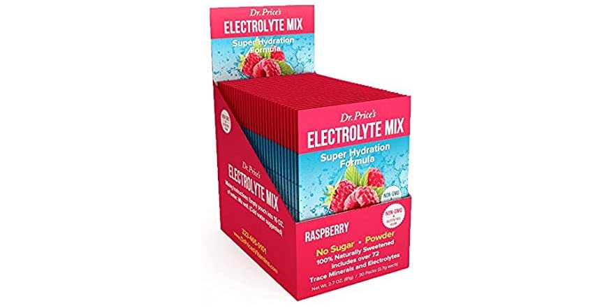 Electrolyte Mix Raspberry Electrolyte Powder