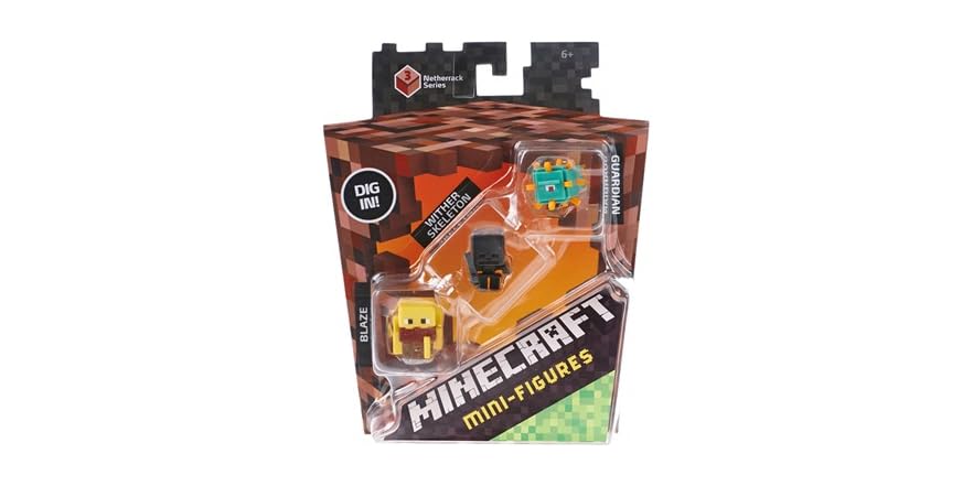 Minecraft Collectible Figure 3-Pack