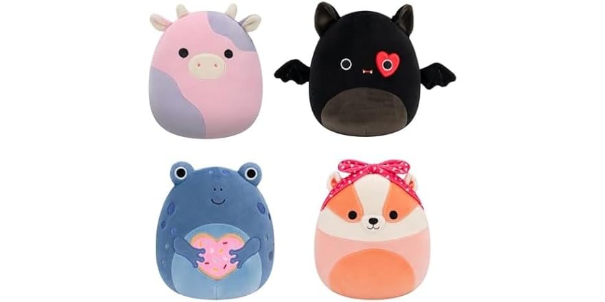 Squishmallows Original Valentine’s Day 4PK