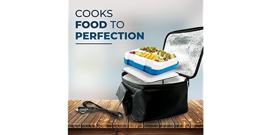 Zone Tech 12V Heating Lunch Box