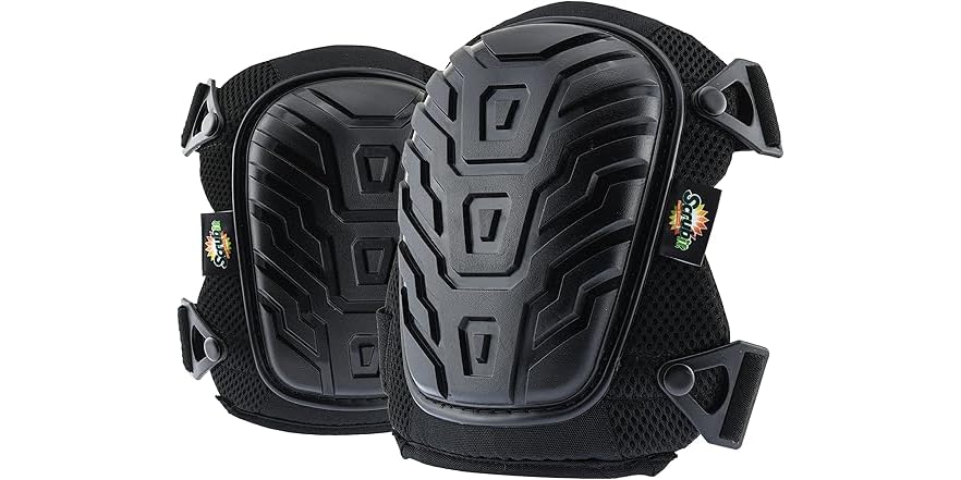 SCRUBIT Professional Poly-Shield Knee Pads w/ Gel