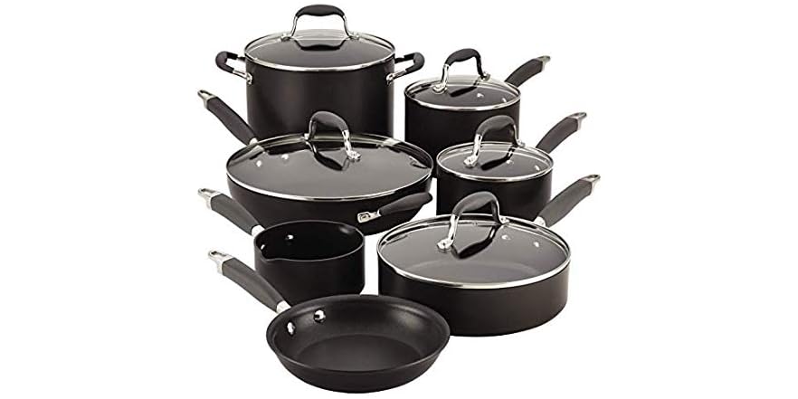 Anolon Advanced 12-pc. Cookware Set Grey