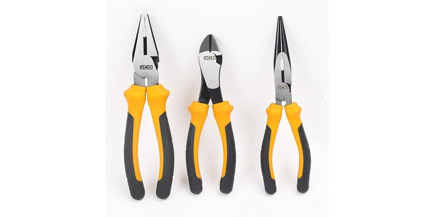 JCB 3-Piece Plier Tool Set