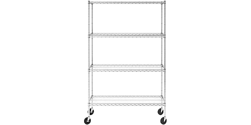 SafeRacks NSF Certified Storage Shelves Pick Size