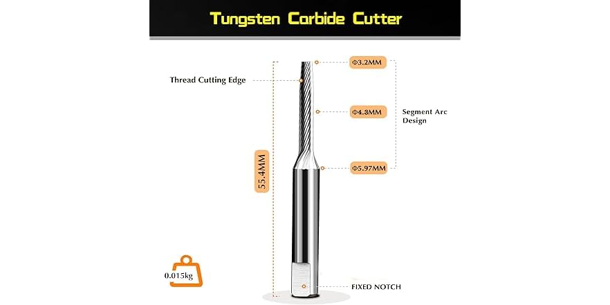 Tungsten Steel Carbide Cutter Head