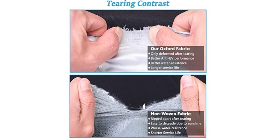 FRUNO 300D Travel Trailer RV Cover