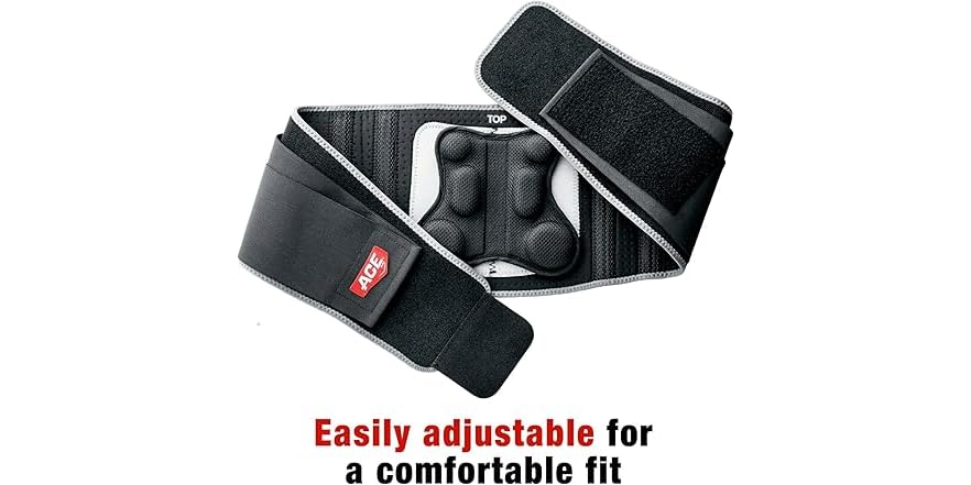 ACE Deluxe Back Stabilizer, with Lumbar Support
