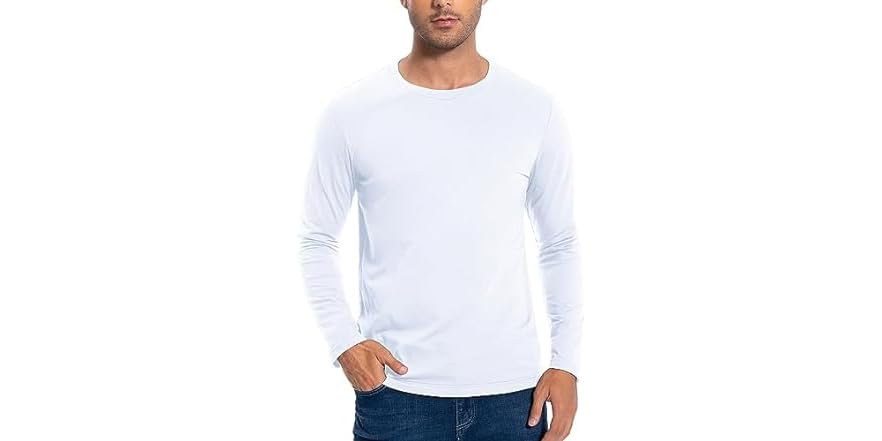 Long Sleeve Bamboo Ultra Soft T-Shirt