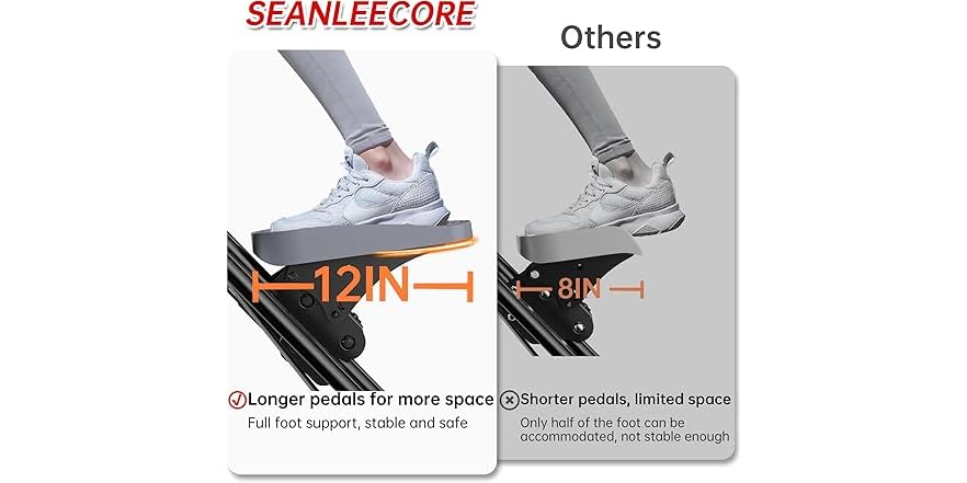 seanleecore Stair Stepper Machine for Home with Device Holde (Open Box)