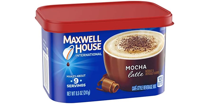Maxwell House Instant Mocha Latte Coffee
