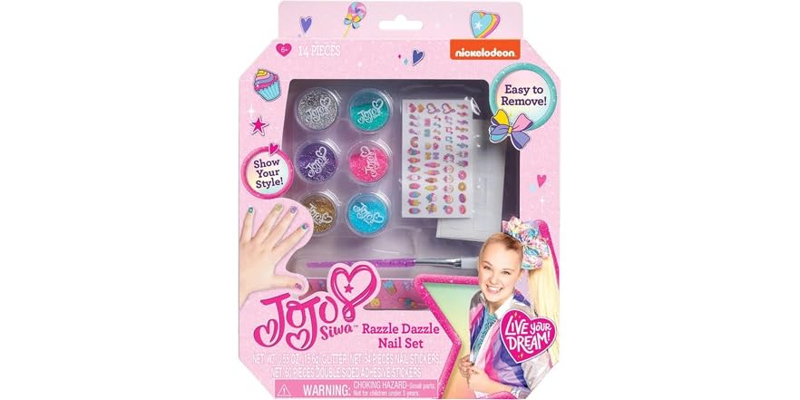 JoJo Siwa Nail Art Decorating Kit