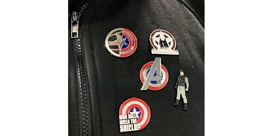 Marvel Studios Enamel 5 Lapel Pin Set